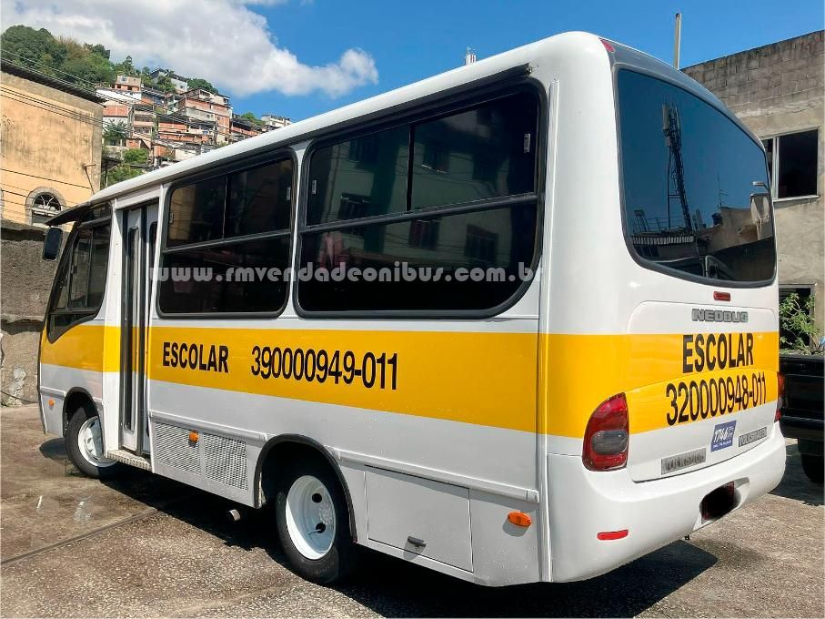 Micro Ônibus Urbano Ano 2002 VOLKSWAGEN VW 8.150 NEOBUS THUNDER COM AR ...